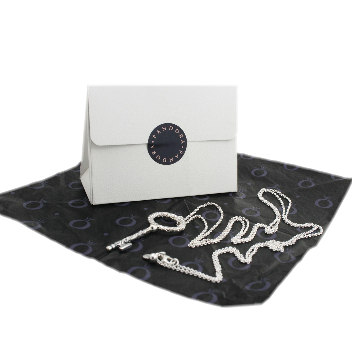 Pandora Regal Key Pendant & Chain – Kohi Jewels